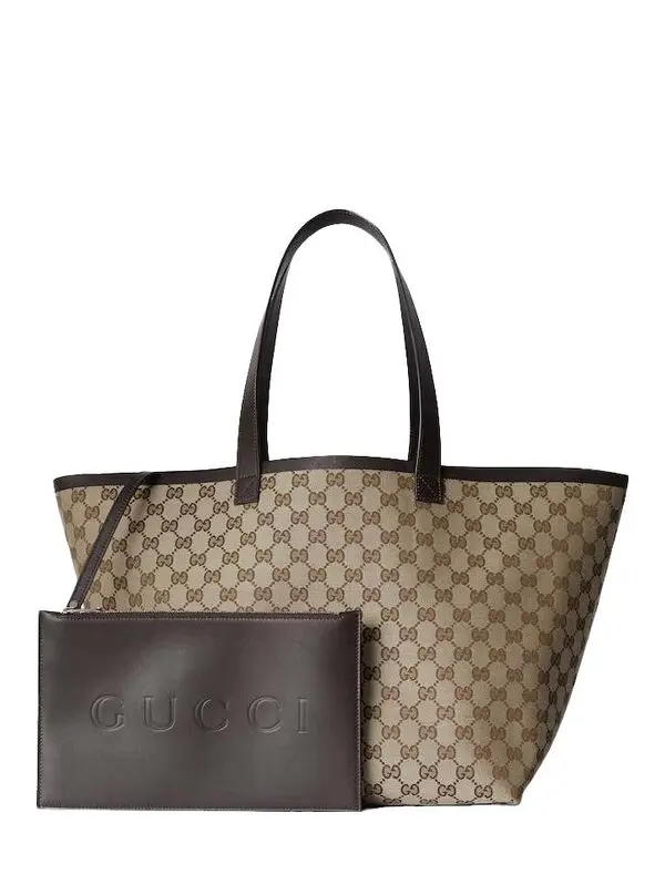Gucci Totissima Medium Tote Bag - Beige/ebony