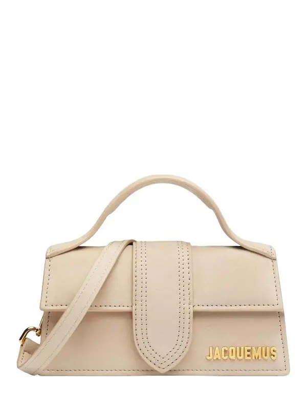 Jacquemus Le Bambino Mini Flap Bag - Dark Beige