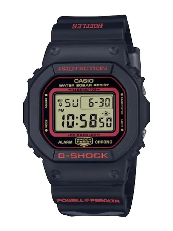 Casio Digital Gshock Kelvin Hoefler X Powell Peralta Collaboration - Resin