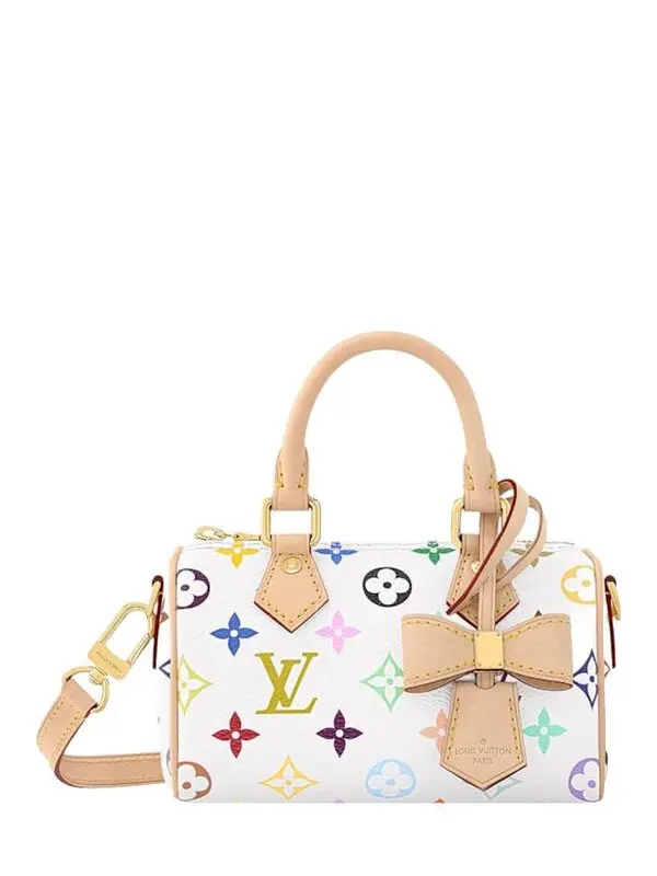 LOUIS VUITTON X Takashi Murakami Nano Speedy - White Multicolored
