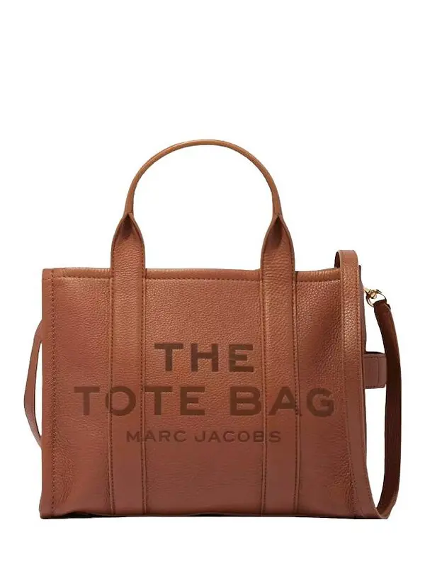 Marc Jacobs The Leather Tote Bag Medium - Argan Oil