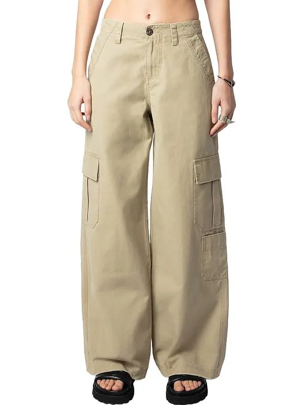 Zadig&Voltaire Parky Cargo Pants - Latte