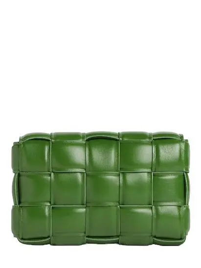 Bottega Veneta Padded Cassette Small Intreccio - Avocado
