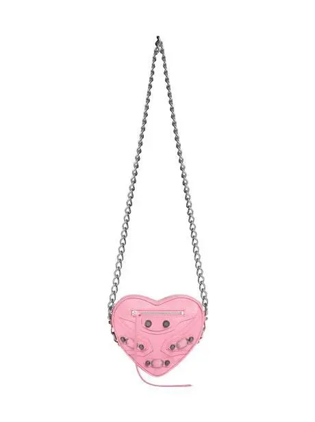 Balenciaga Le Cagole Heart Mini Bag - Pink