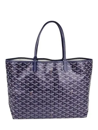 Goyard Saint Louis Tote Pm - Navy Blue