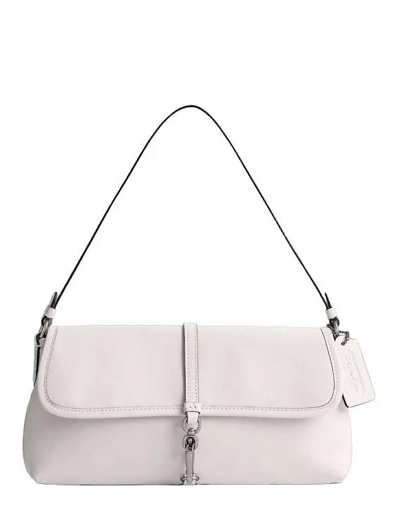 COACH® Hamptons Bag In Glovetan Leather - Glovetan Leather/silver/chalk