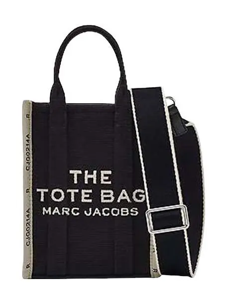Marc Jacobs The Jacquard Mini Tote Bag - Black