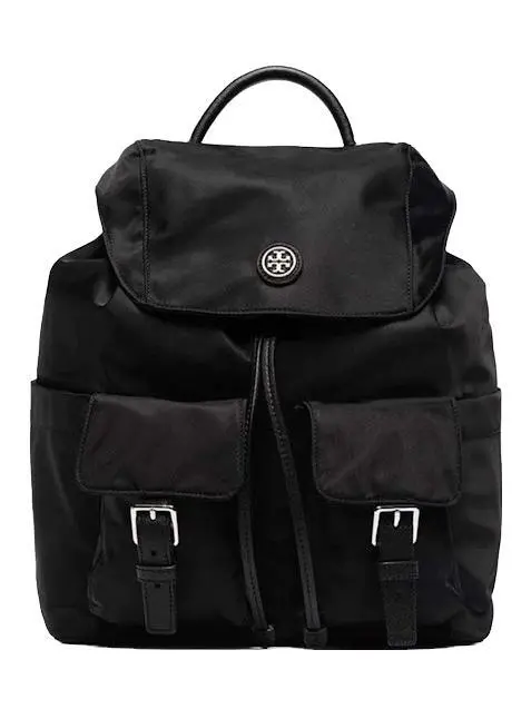 Tory Burch Virginia Flap Backpack - Black