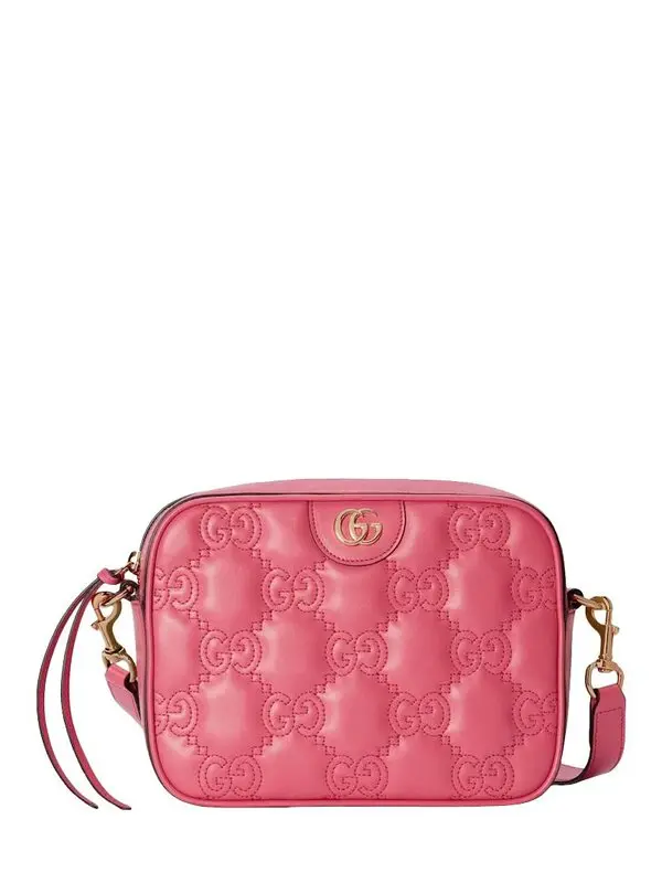 Gucci Gg Matelasse Small Bag - Pink