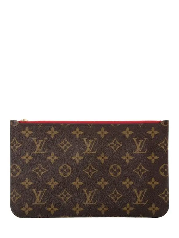 LOUIS VUITTON Monogram Pochette - Brown/cerise Cherry