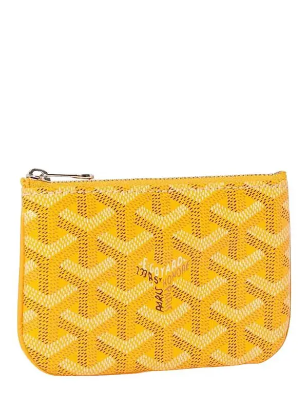 Goyard Sénat Nano Key Pouch - Yellow