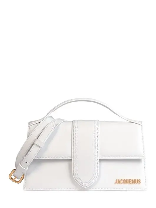 Jacquemus Le Grand Bambino Crossbody Strap Handbag - White