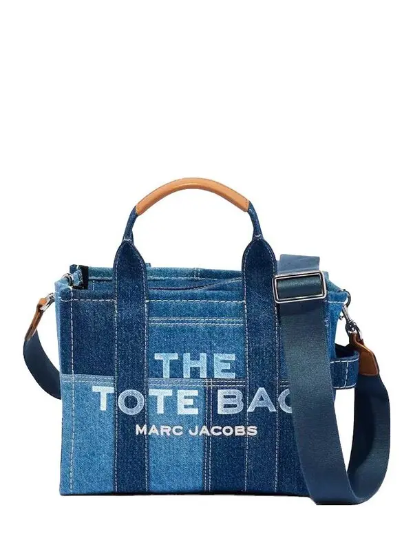 Marc Jacobs The Denim Tote Bag Small - Blue Denim