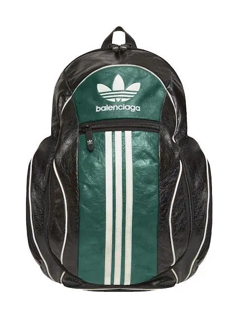 Balenciaga X Adidas Large Backpack - Black/green