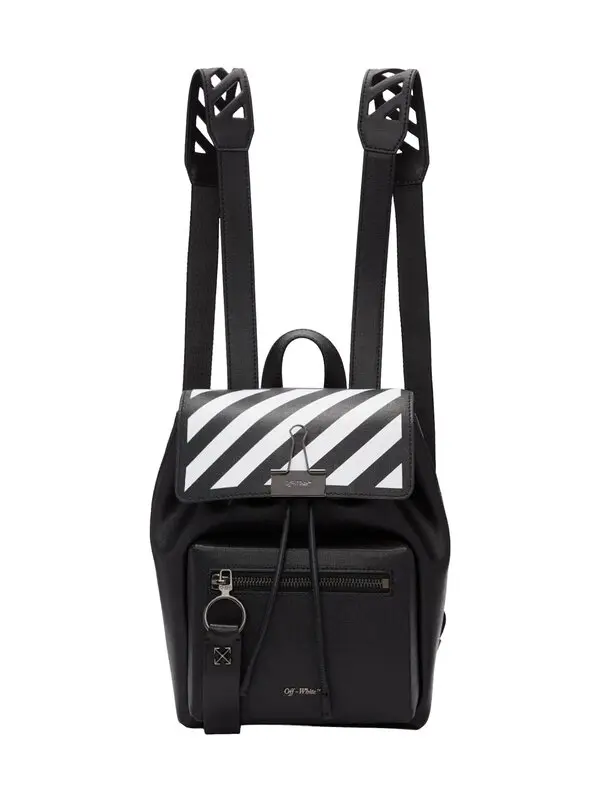 Off-White Diag Backpack - Black White