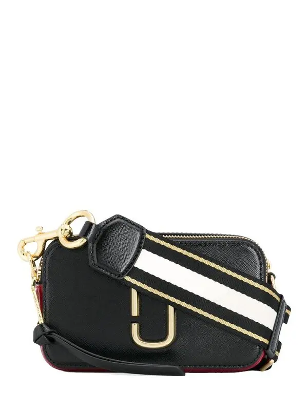 Marc Jacobs The Snapshot Camera Bag - Black/burgundy/white