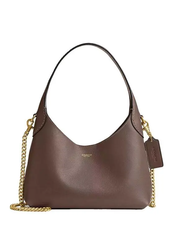 COACH Brooklyn 23 Shoulder Bag - Brass/dark Stone
