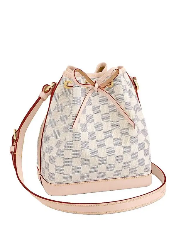 LOUIS VUITTON Noé Bb Bucket Bag - Damier Azur