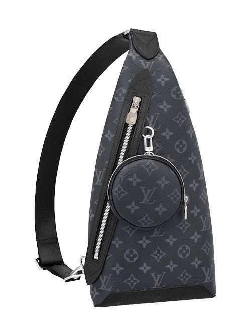 LOUIS VUITTON Duo Sling Bag - Black