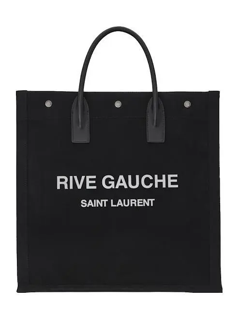 Saint Laurent Rive Gauche North/south Tote - Black