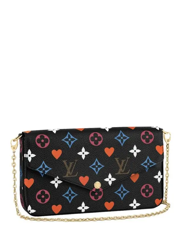 LOUIS VUITTON Felicie Pochette Game On - Black