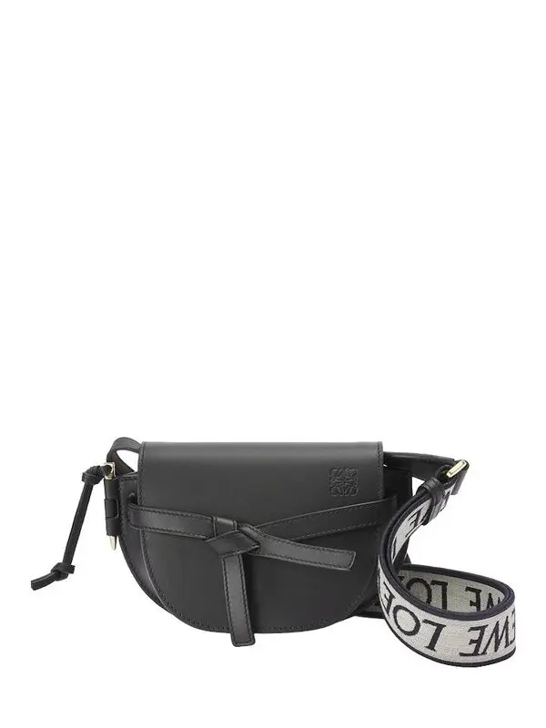 Loewe Mini Gate Dual Bag - Black