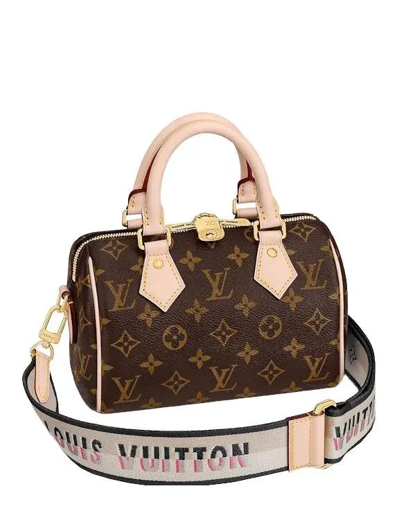LOUIS VUITTON Speedy Bandouliere 20 Monogram - Black