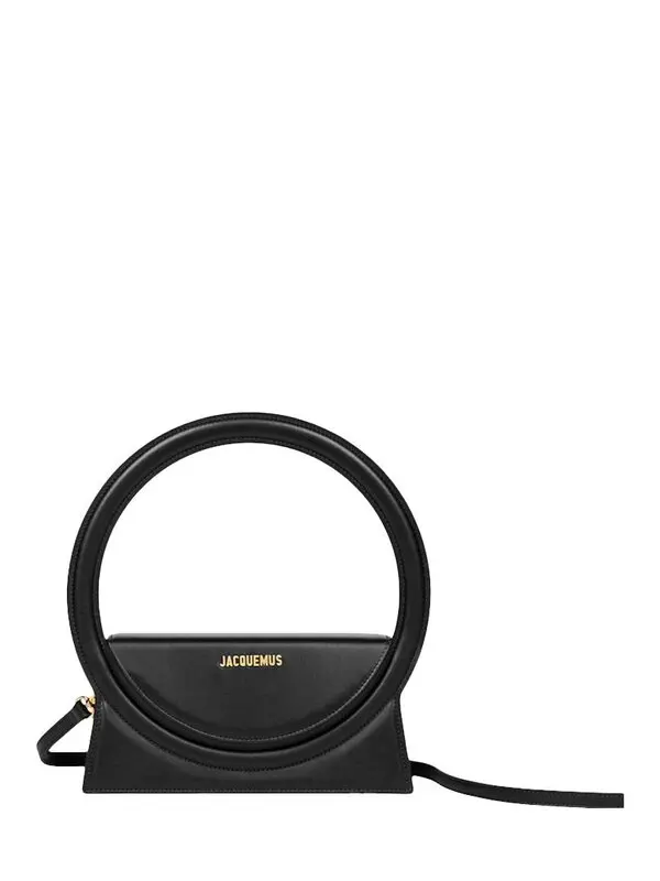 Jacquemus Le Sac Rond Circle Purse - Black