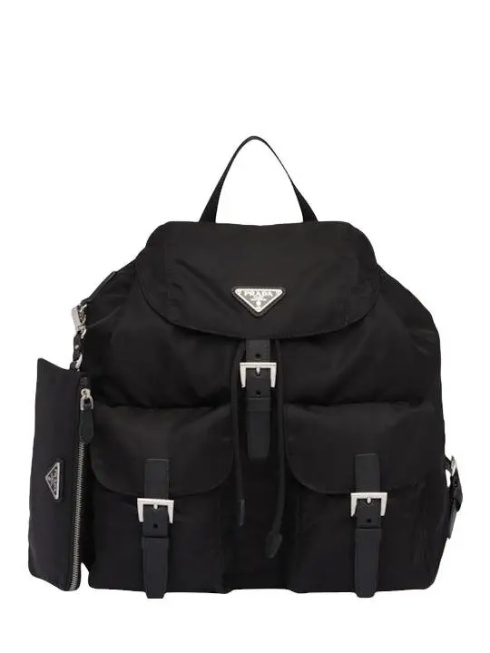 Prada Re-nylon Medium Backpack - Black
