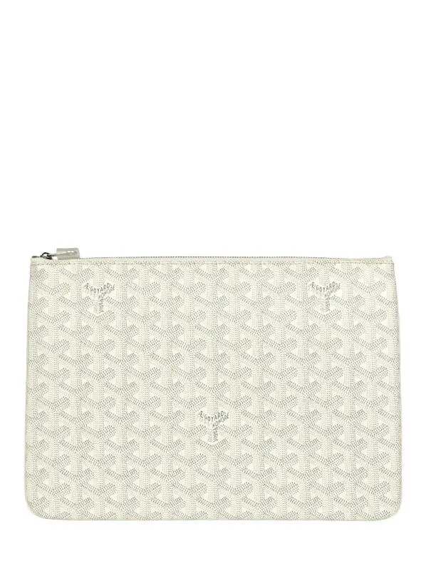 Goyard Senat Pouch Mm - White