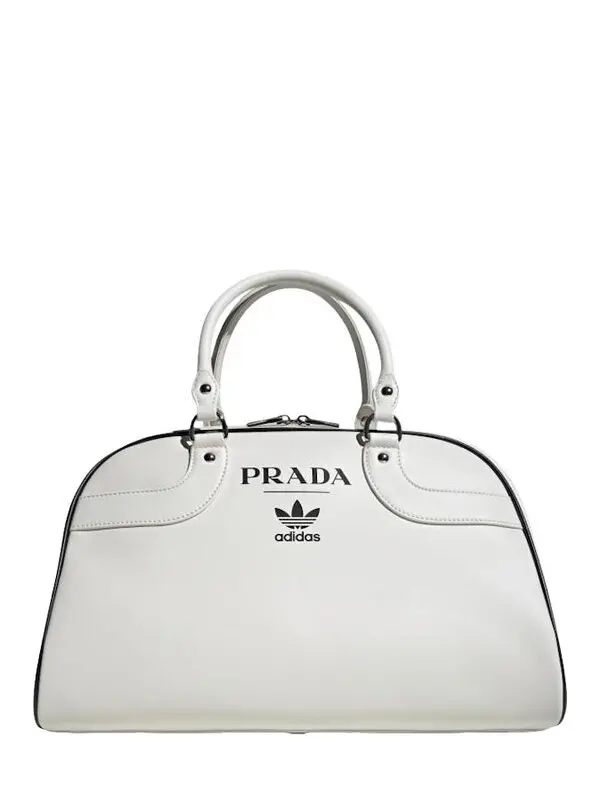 Prada X Adidas Bowling Bag - White