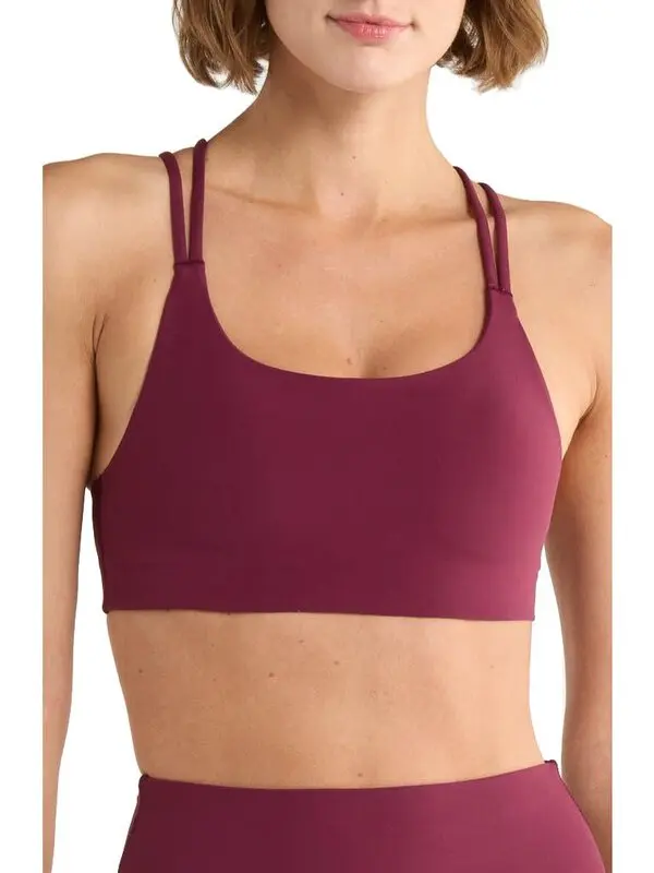 Spanx Spanxsmooth™ Onform Low Impact Sports Bra - Plum Berry