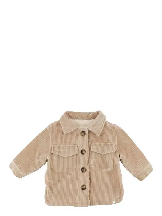 OH BABY! Corduroy Shacket - Sand