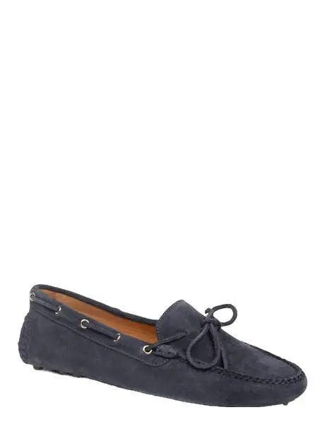 PATRICIA GREEN Henley Boat Shoe - Navy Suede