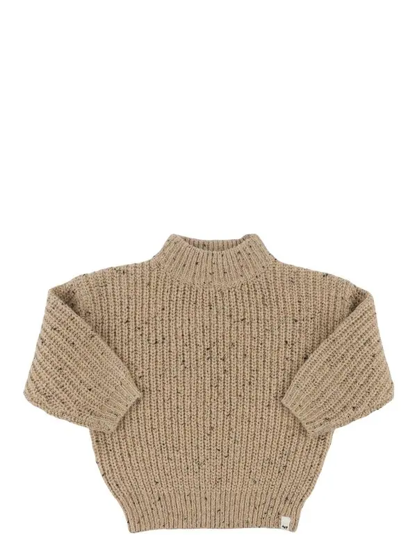 OH BABY! Speckle Knit Pullover - Oat