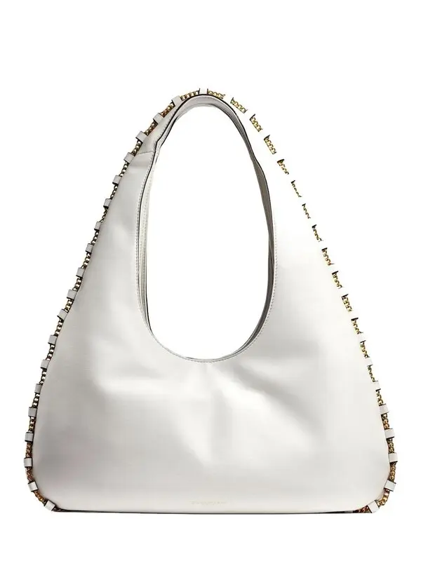 Donna Karan New York Batiste Shoulder Bag - Brilliant White