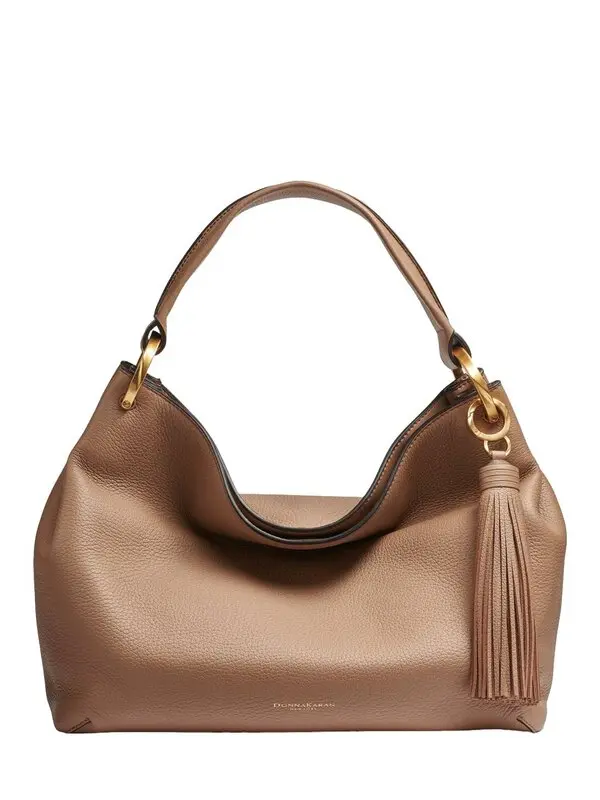 Donna Karan New York Glenwood Shoulder Bag - Toasted Almond