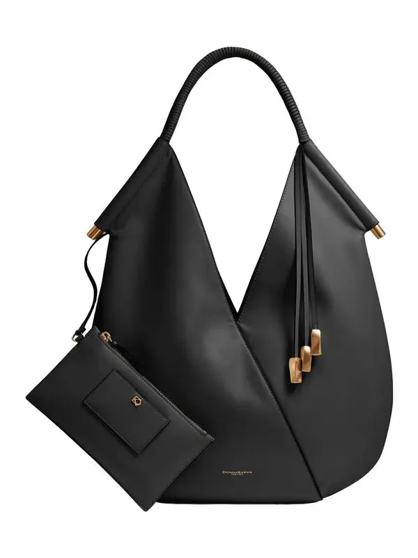 Donna Karan New York Baldwin Shoulder Bag - Black/gold