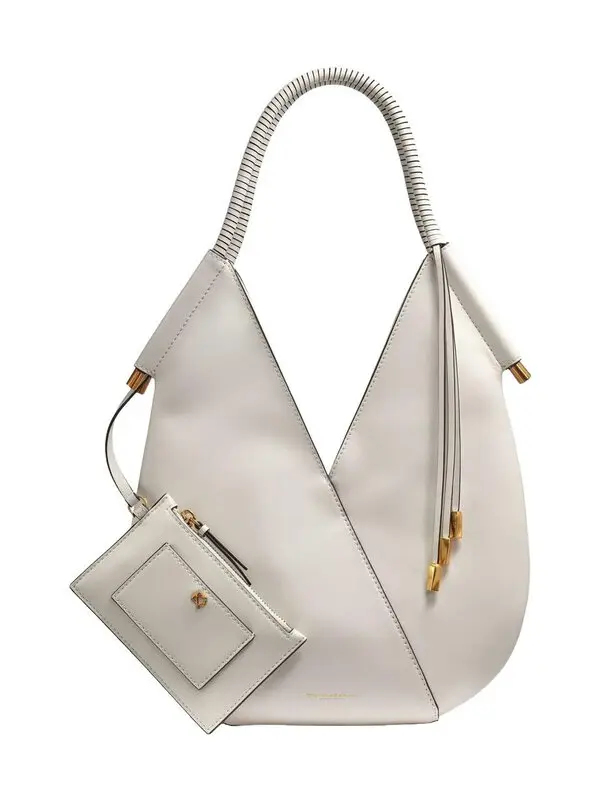 Donna Karan New York Baldwin Mini Shoulder Bag - Brilliant White