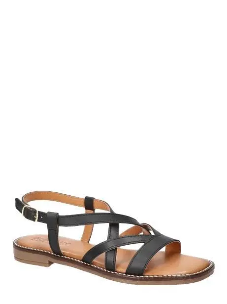 BELLA VITA Tya Strappy Sandal - Black Italian Leather