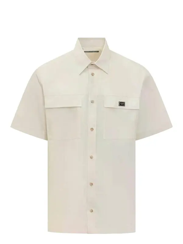 Dolce & Gabbana Poplin Shirt - Neutrals