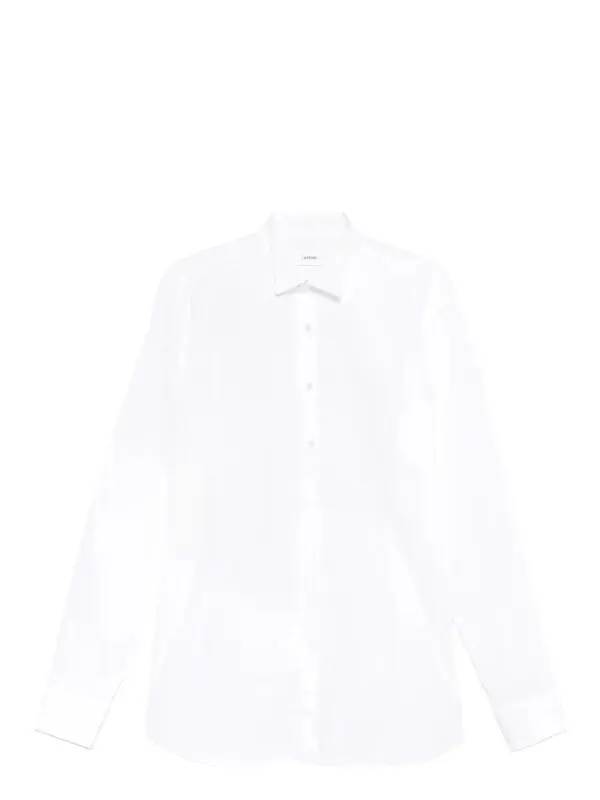 LARDINI Cotton Shirt - White