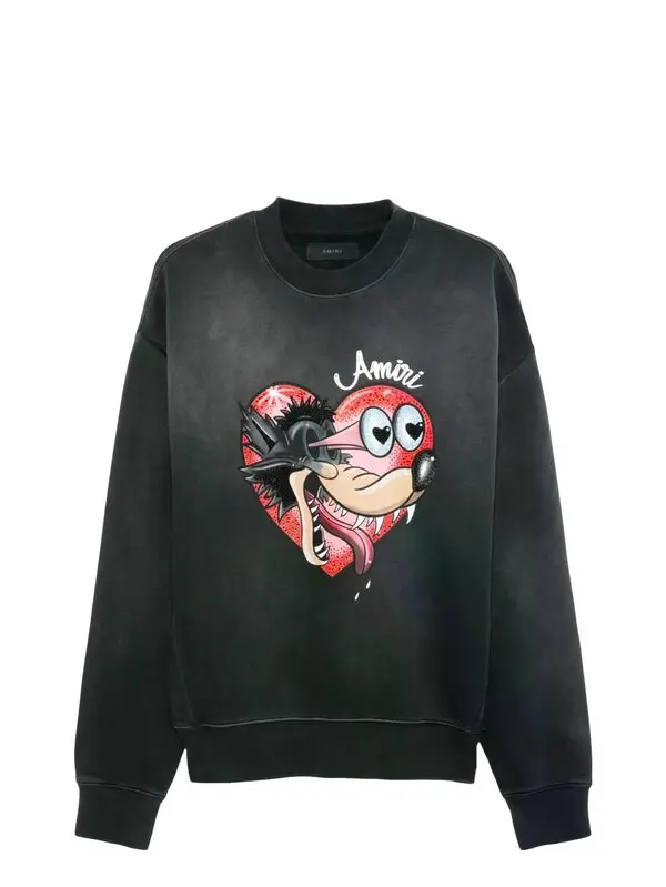 Amiri Hopeless Romantic Sweatshirt - Black