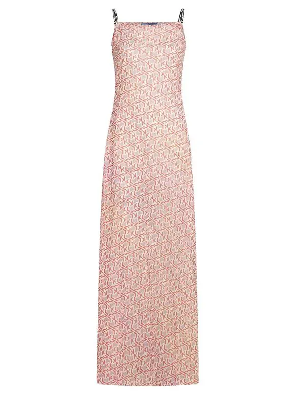 Karl Lagerfeld Monogram-print Dress - Pink