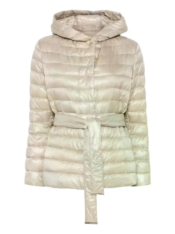 Herno Hooded Puffer Jacket - Neutrals