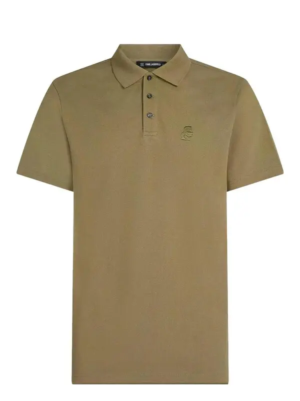 Karl Lagerfeld Kameo Polo Shirt - Green