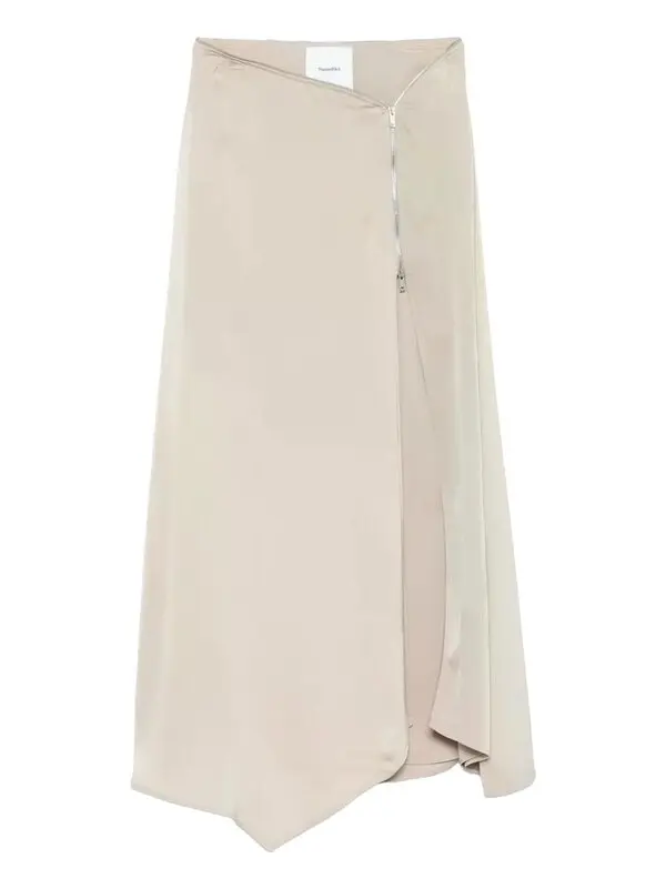 Nanushka Zella Maxi Skirt - Neutrals