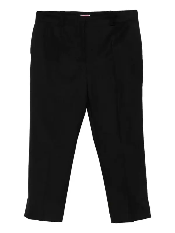 Kenzo Cropped Trousers - Black