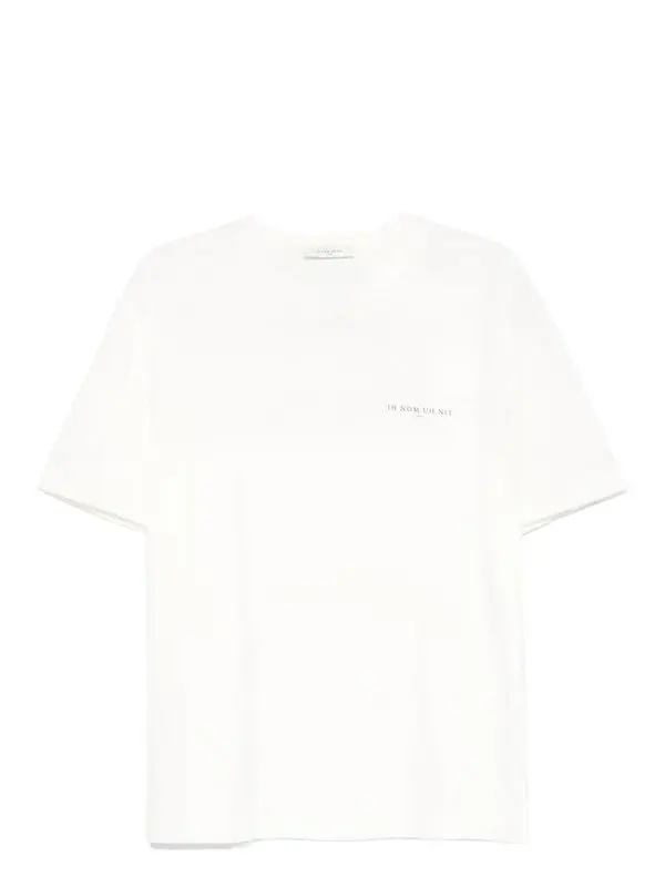 IH NOM UH NIT Logo-print T-shirt - White