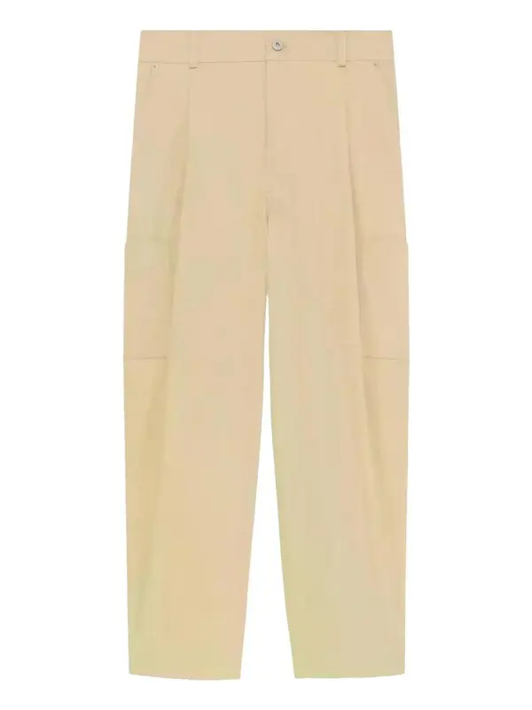 Drole De Monsieur Straight-leg Cargo Trousers - Neutrals